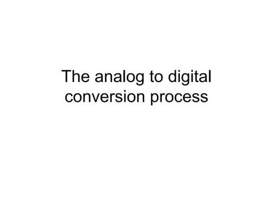 Conversion process | PPT