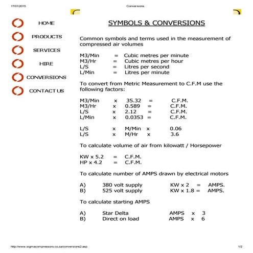 Conversions | PDF
