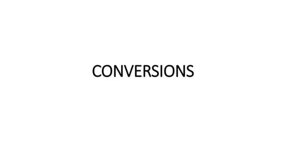 Unit Conversion Table.pdf | Physics | Science