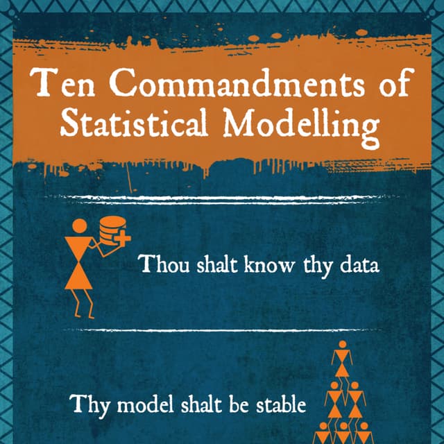 Ten Commandments of Statistical Modelling - Infographic | PDF