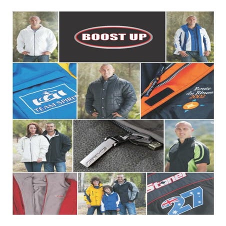 Boostup Promotional Clothing catalogue | PDF