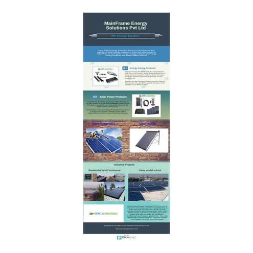 MainFrame Energy Solutions Pvt Ltd | PDF