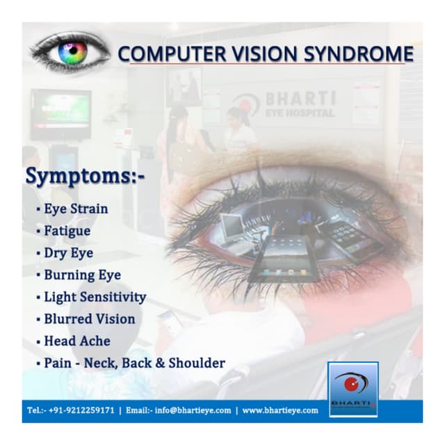 Protect your eye from computer vision syndromes | PDF