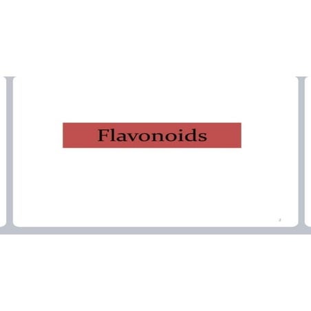 Flavanoids | PPTX