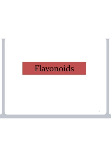 Biosynthesis of flavonoids | PPT