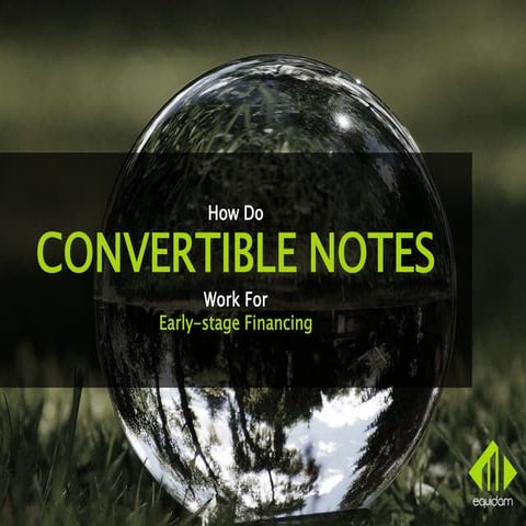 How Do Convertible Notes Work For Early-stage Financing | PPTX