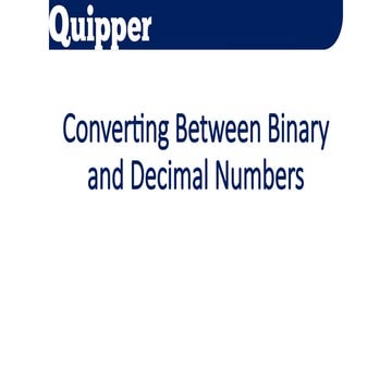 Converting Between Binary and Decimal Numbers.pptx