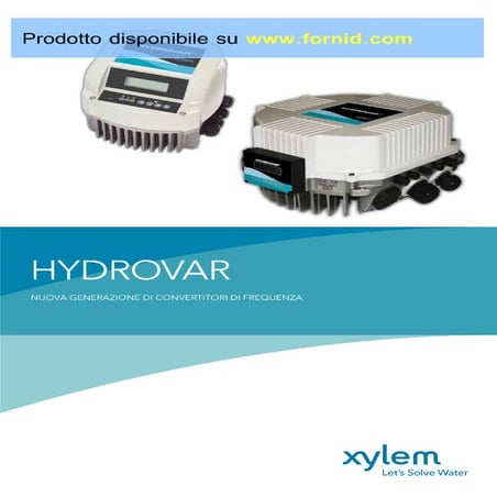Convertitori Inverter Hydrovar - Lowara - Fornid | PDF