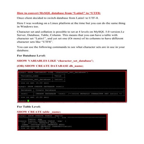 Convert Language Latin1 To Utf8 On Mysql Pdf 1789