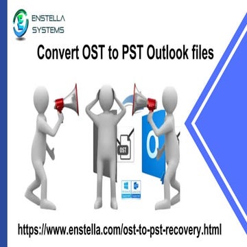 Convert OST to PST Outlook files | PDF
