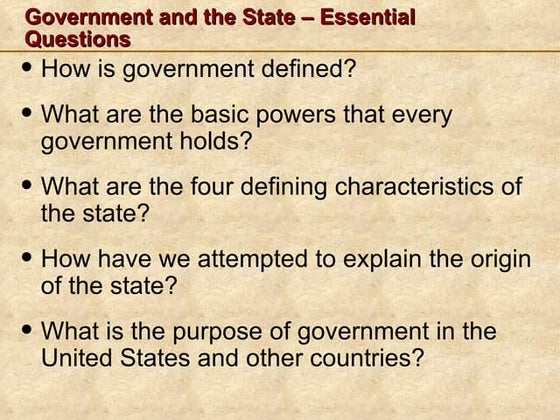 The 4 theories of government | PPT | Religion & Spirituality