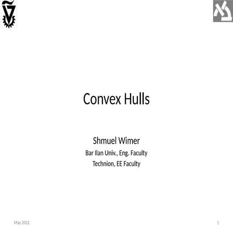 Visualization of Convex Hull Using Jarvis’s March Algorithm | PPTX