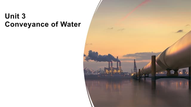 Penstocks, powerhouse and tailrace | PPTX