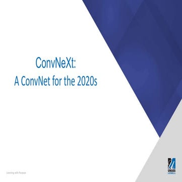 ConvNeXt.pptx | Computer Networking | Computing