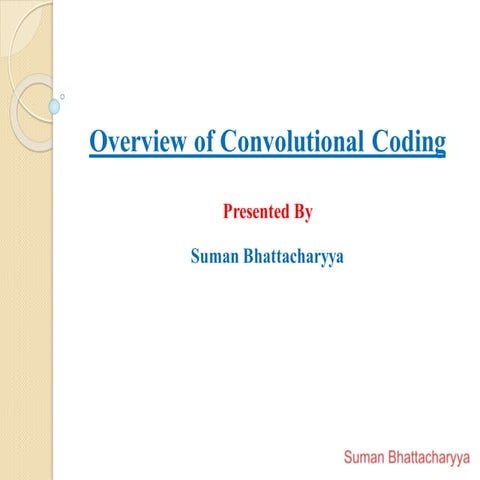 Overview Of Convolutional Codes Pdf Programming Languages Computing 1082