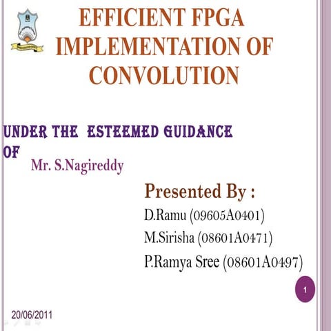 Convolution Final Slides Ppt