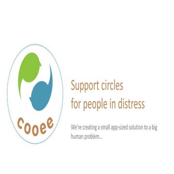 Cooee - an app for people with mental distress | PPT