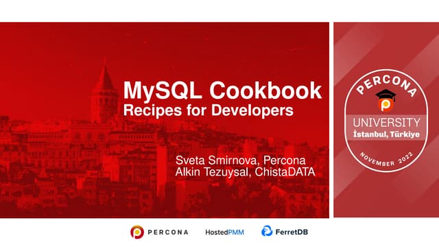 Mysql Cookbook Recipes For Developers Ppt