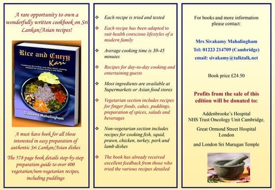 5 Fold Cooking Class Brochure | PDF