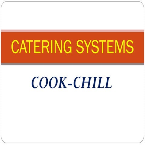 Cook chill | PPT