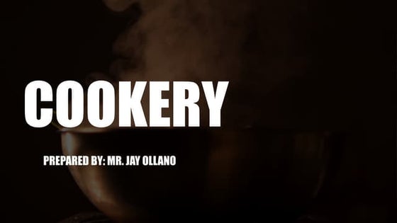 Rechauffe cooking by ADITHYA GUPTA | PPT