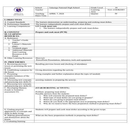 COT-Sample-Enhanced-DLP-Cookery for Demo.docx