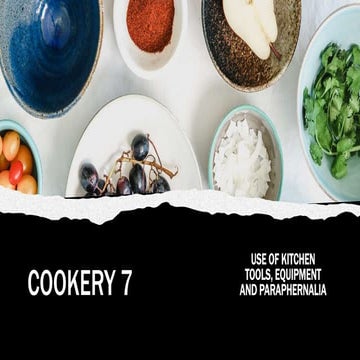 cookery lesson 1.pptx | Home Appliances | Home & Garden