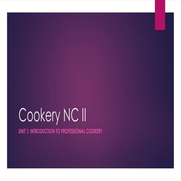 Cookery NC II Lesson 1 Introduction to .pptx