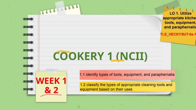 cookery 7 Identify kitchen tools, utensils and equipment in the kitchen.pdf