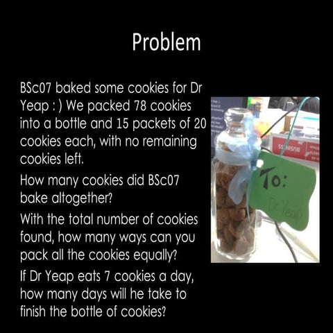 Cookies Problem | PDF