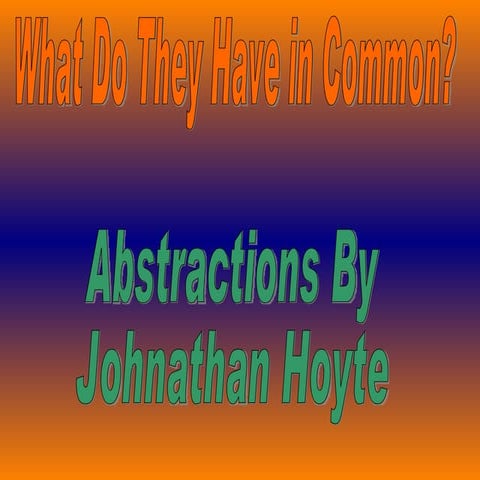 What Do They Have in Common? | PPT