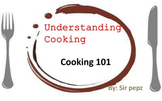 Preparation and Cooking of Food | PPTX | Desserts and Baking | Food & Drink