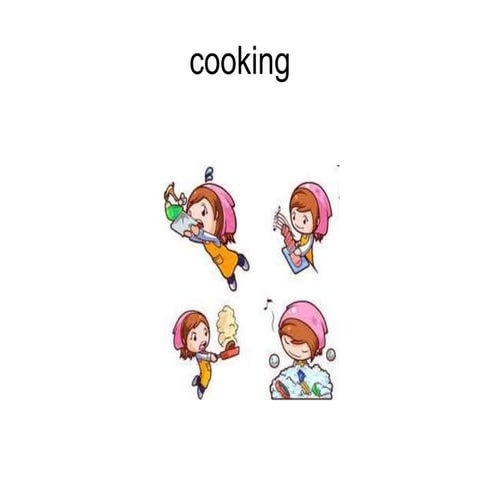 cooking in English lessons diffrent words | PPT