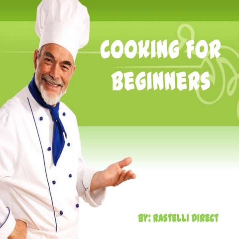 Cooking for beginners | PPT