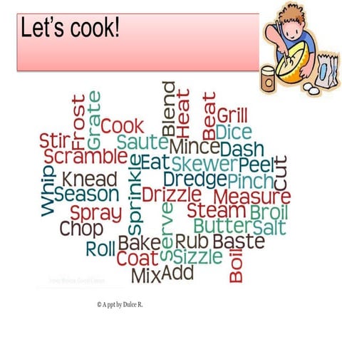 Cooking language | PPT