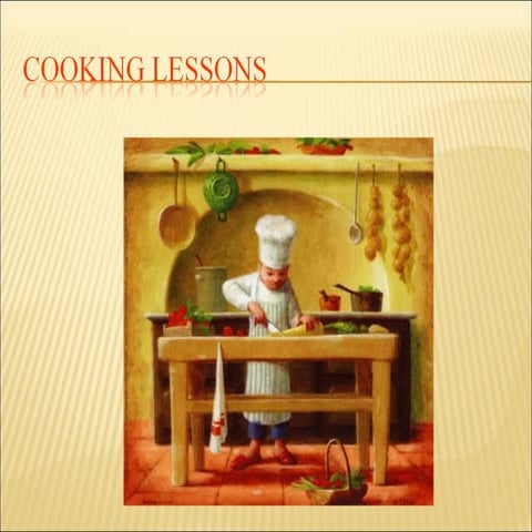 Cooking lessons | PPT
