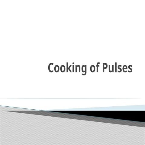 Presentation on pulses | PPTX