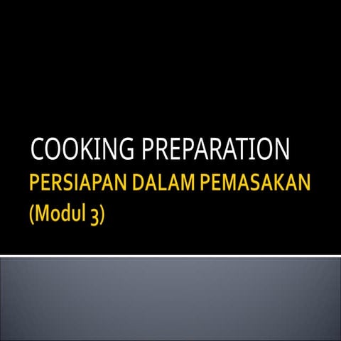 COOKING PREPARATION for your kitchen.ppt