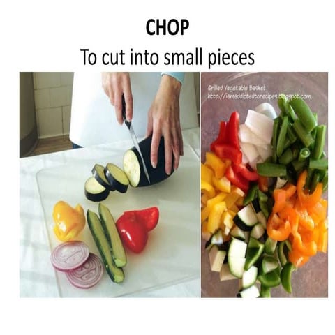 Lesson 1 Basic Cooking Methods and Food Preparation Techniques