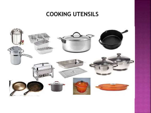 Large Equipment in the Kitchen | PPTX