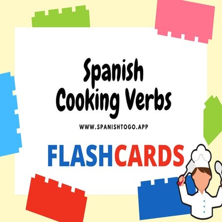 Cooking Verbs - Spanish Vocabulary - Flashcards.pdf
