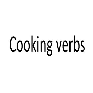 COOKING verbs presentation.pptx