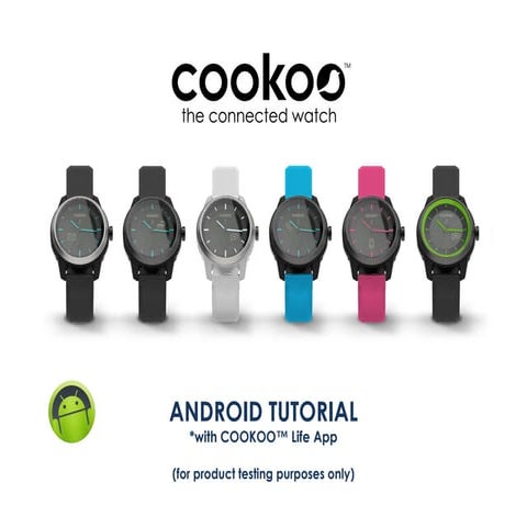 COOKOO Life User Guide (Android) | PDF