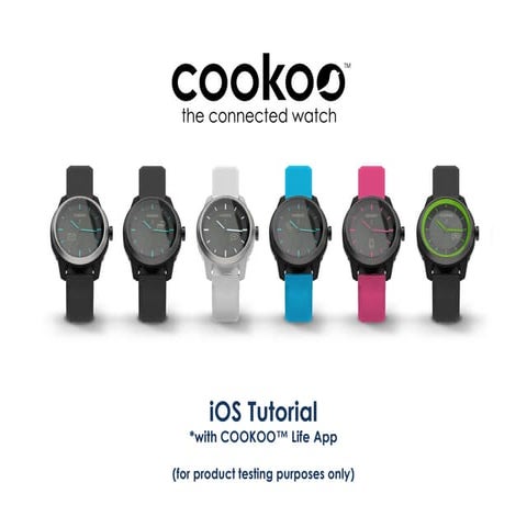 COOKOO Life User Guide (iOS) | PDF