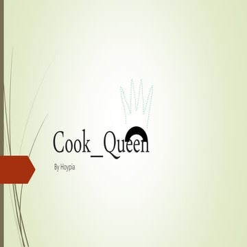 Cook queen | PPTX