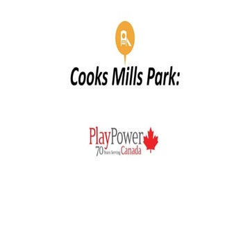 Cooks Mills Playground Examples | PPT