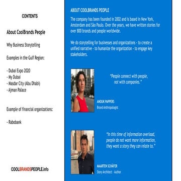 CoolBrands for Markaz | PPT