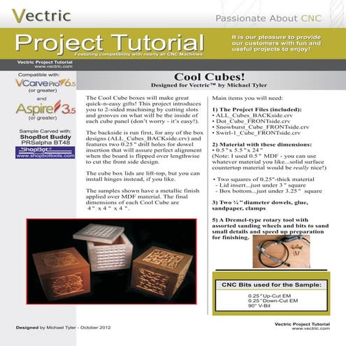 Cool cubes tutorial | PDF