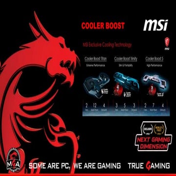 Cooler boost msi levelup | PPTX
