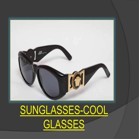 innovative glasses | PPTX